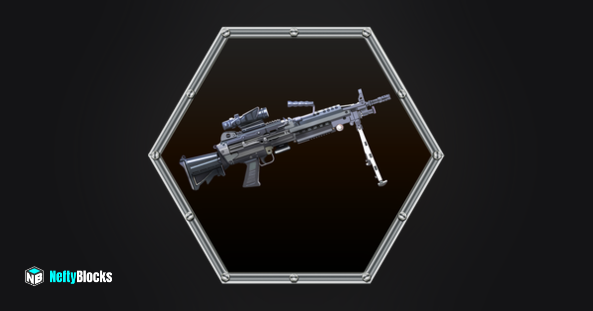 Machine Gun #3631 | NeftyBlocks | The #1 Trade to Earn NFT Marketplace ...