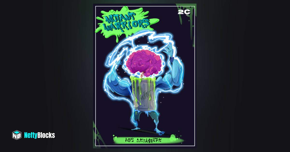 Infected 2c #74 | NeftyBlocks | The #1 Trade to Earn NFT Marketplace on WAX