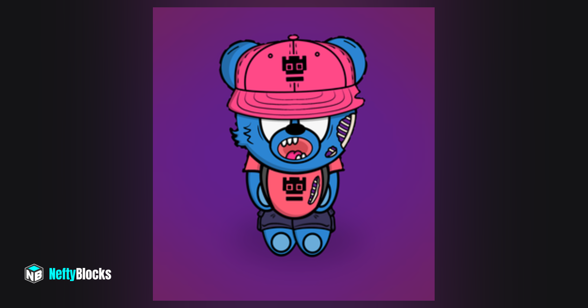 Zombie Dygycon Kuma | NeftyBlocks | The #1 Trade to Earn NFT Marketplace on WAX