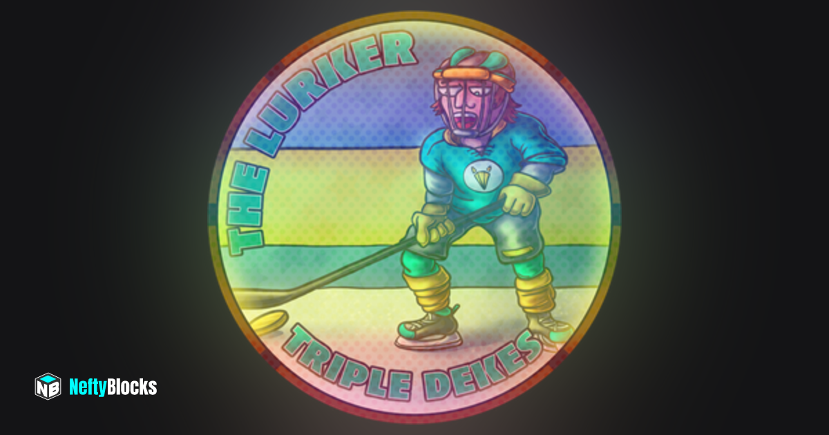 The Lurker - Hockey | NeftyBlocks | The #1 Trade to Earn NFT ...