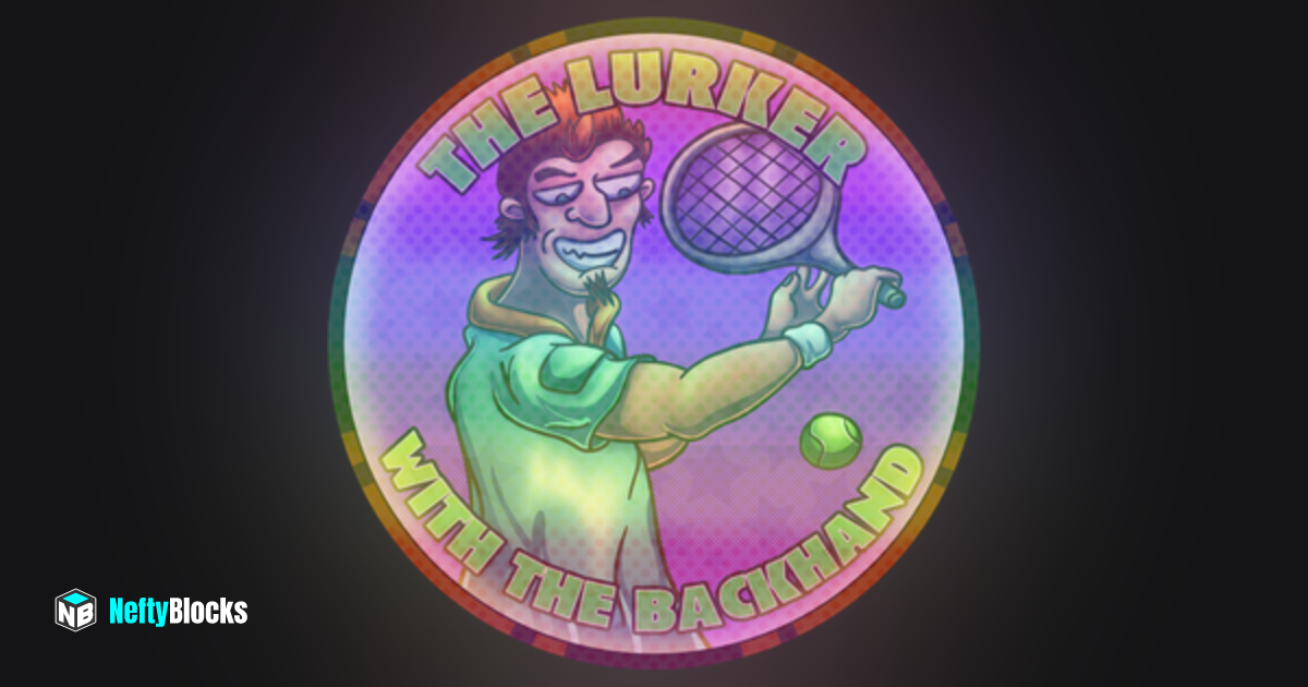 The Lurker - Tennis | NeftyBlocks | The #1 Trade to Earn NFT ...