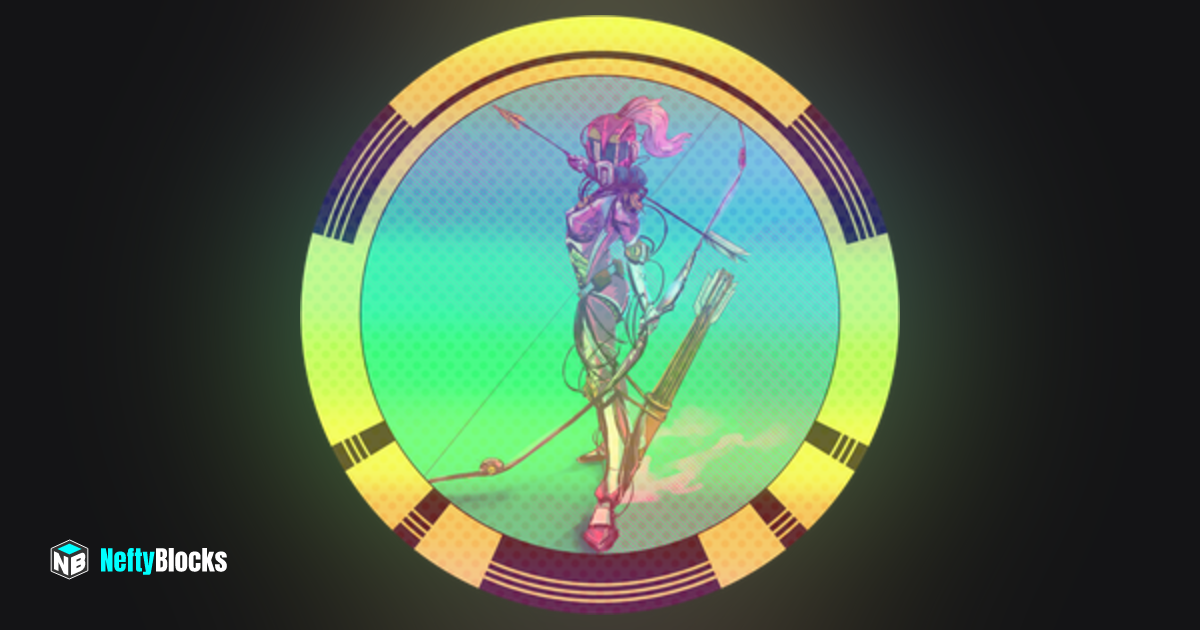 Pink Guardian | NeftyBlocks | The #1 Trade to Earn NFT Marketplace on WAX