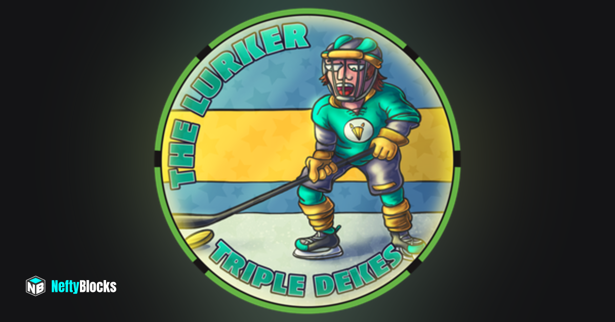 The Lurker - Hockey #399 | NeftyBlocks | The #1 Trade to Earn NFT ...