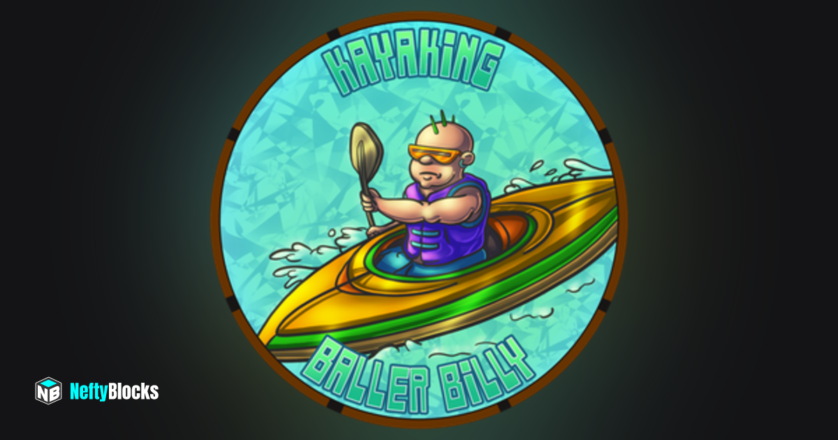 B.B. Kayaking #108 | NeftyBlocks | The #1 Trade to Earn NFT Marketplace ...