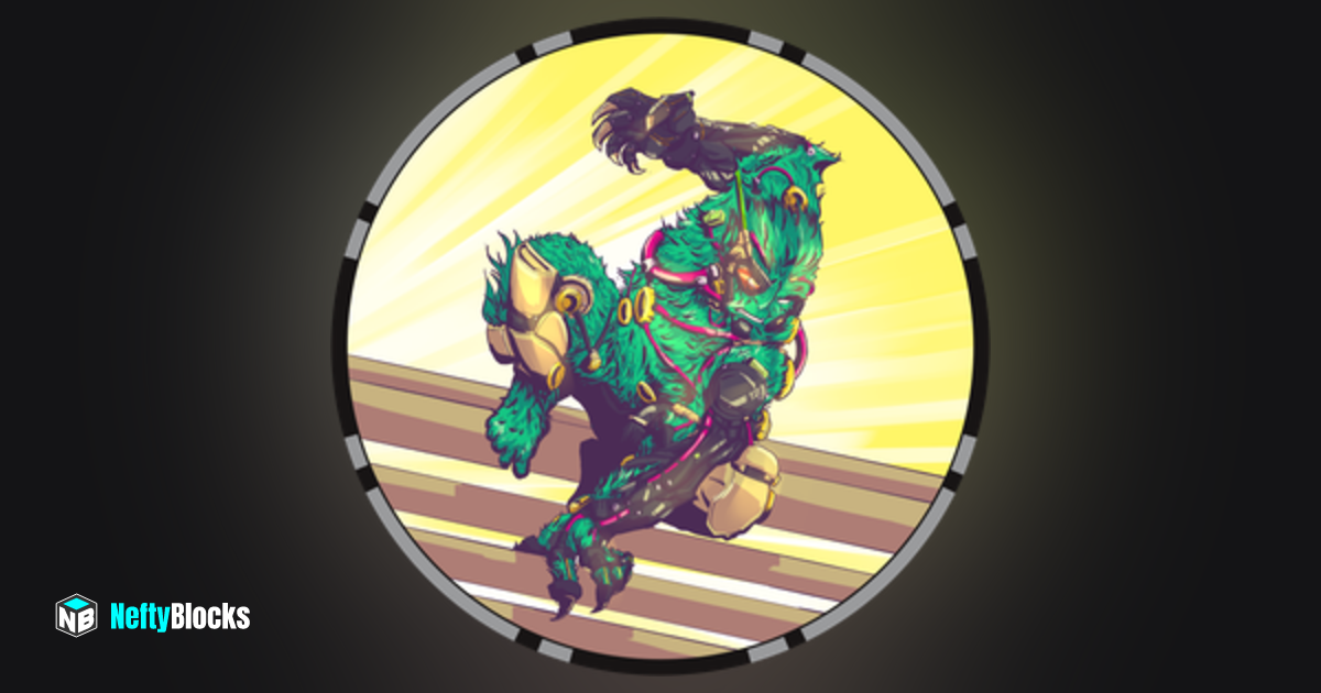 Creature #354 | NeftyBlocks | The #1 Trade to Earn NFT Marketplace on WAX