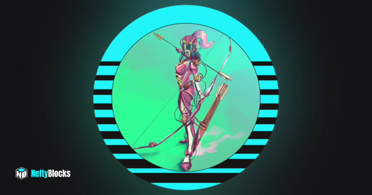 Pink Guardian #108 | NeftyBlocks | The #1 Trade to Earn NFT Marketplace ...