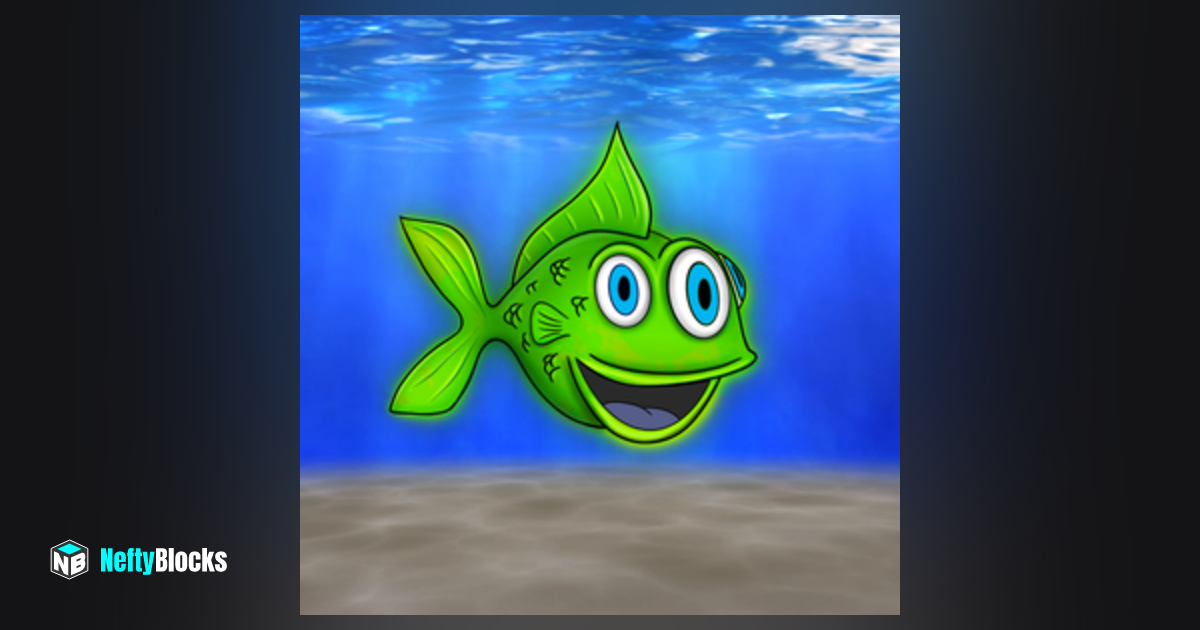 Green Guppy | NeftyBlocks | The #1 Trade to Earn NFT Marketplace on WAX