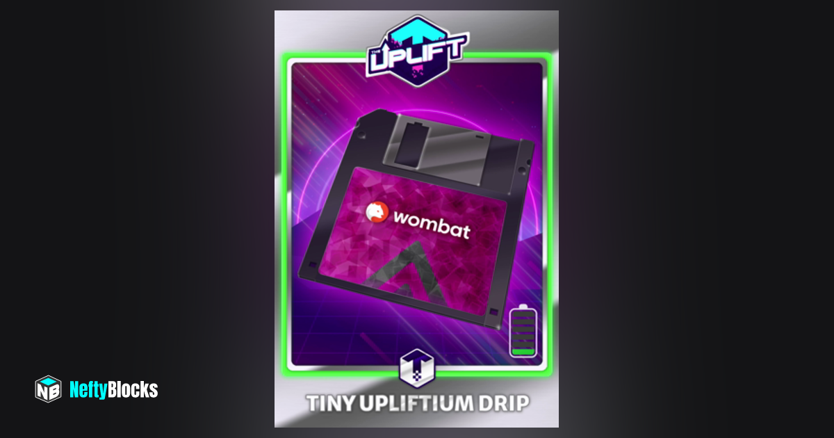 Common Partner Miner - Wombat #47 | NeftyBlocks | The #1 Trade to Earn ...