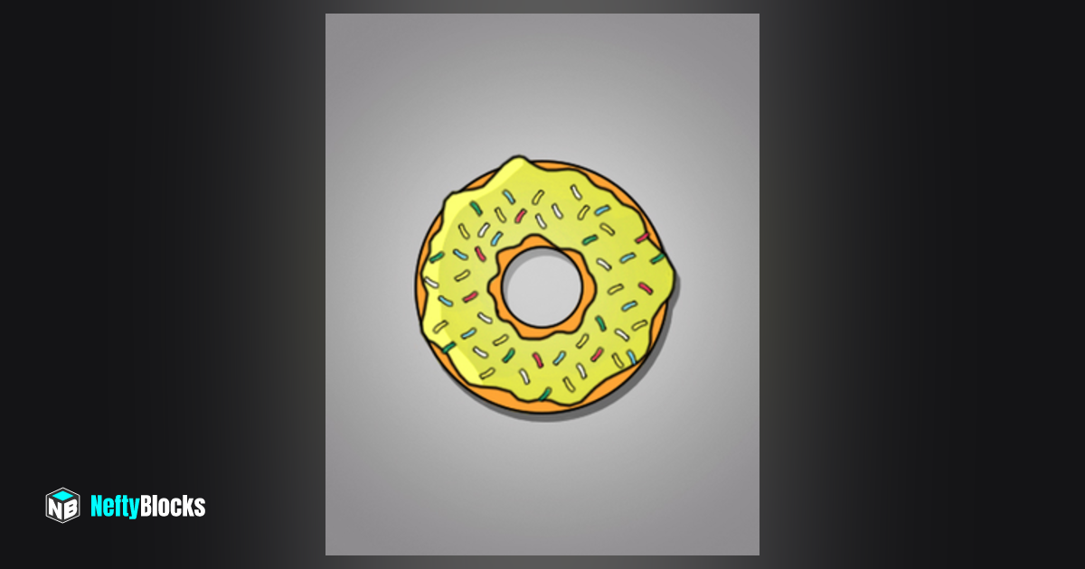 Donut #67 | NeftyBlocks | The #1 Trade to Earn NFT Marketplace on WAX