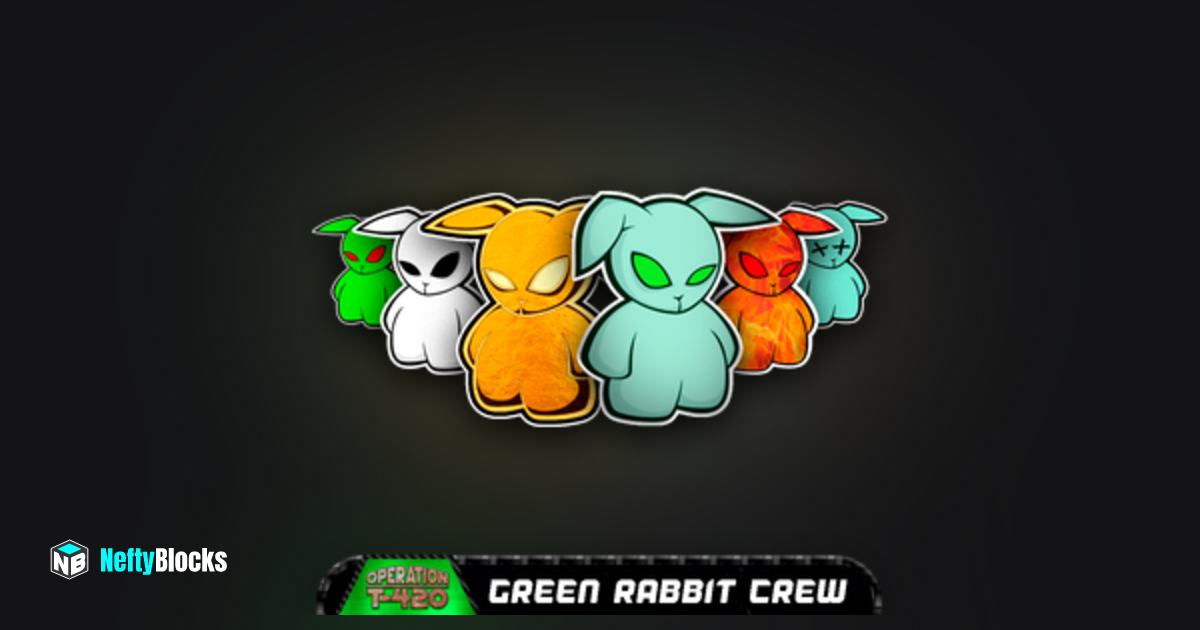 Green Rabbit Crew - OG Albert #579 | NeftyBlocks | The #1 Trade to Earn ...