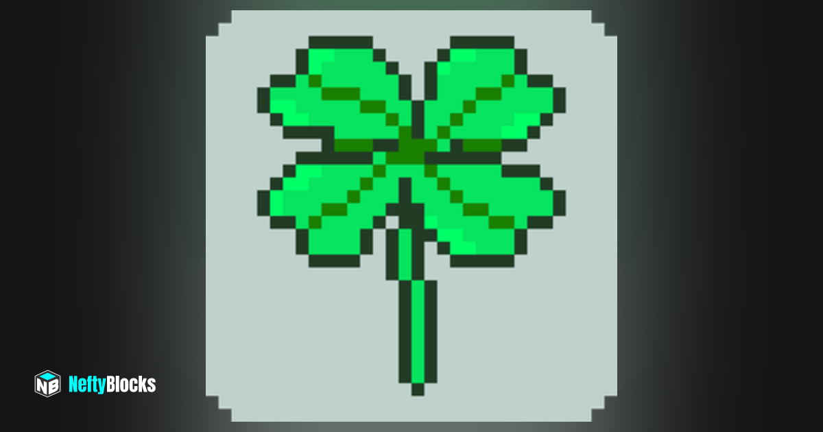 Lucky Clover #140 | NeftyBlocks | The #1 Trade to Earn NFT Marketplace ...