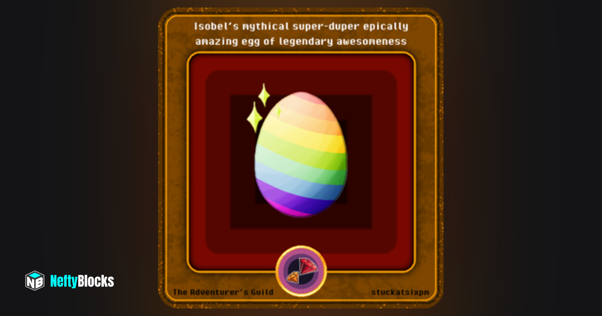 Isobel's mythical super-duper epically amazing egg of legendary ...