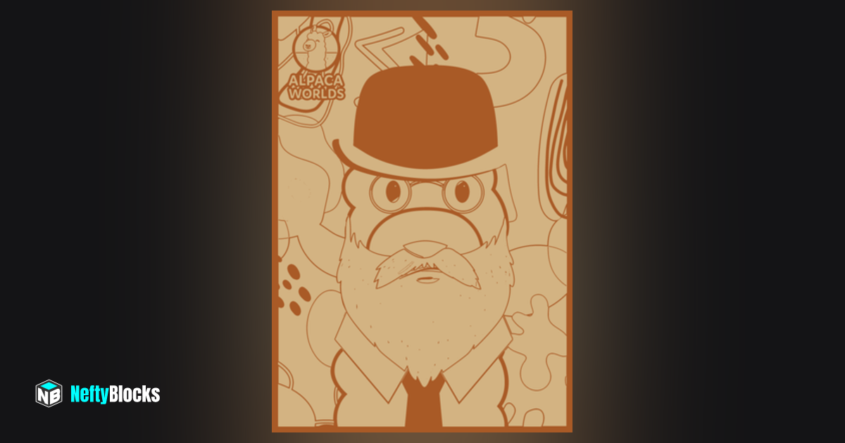 Tupaca Matisse (Sketch) #223 | NeftyBlocks | The #1 Trade to Earn NFT ...