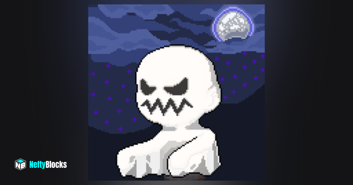 A ghost..? | NeftyBlocks | The #1 Trade to Earn NFT Marketplace on WAX