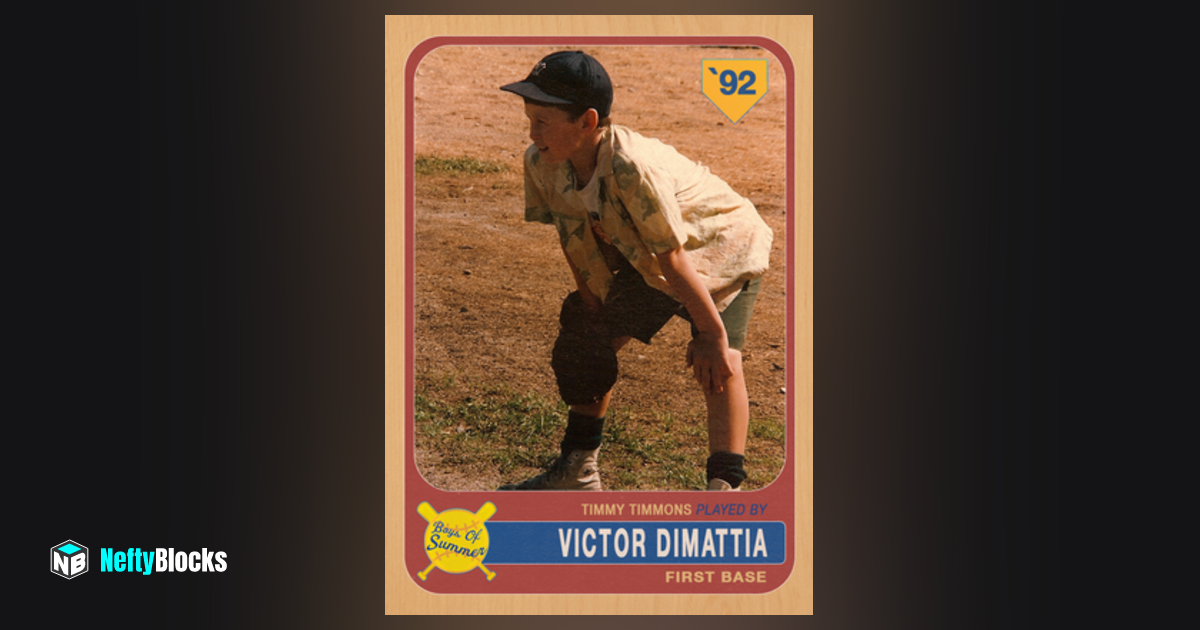 Victor DiMattia as Timmy Timmons #129 | NeftyBlocks | The #1 Trade to ...