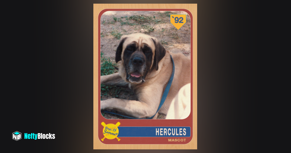 Hercules #233 | NeftyBlocks | The #1 Trade to Earn NFT Marketplace on WAX