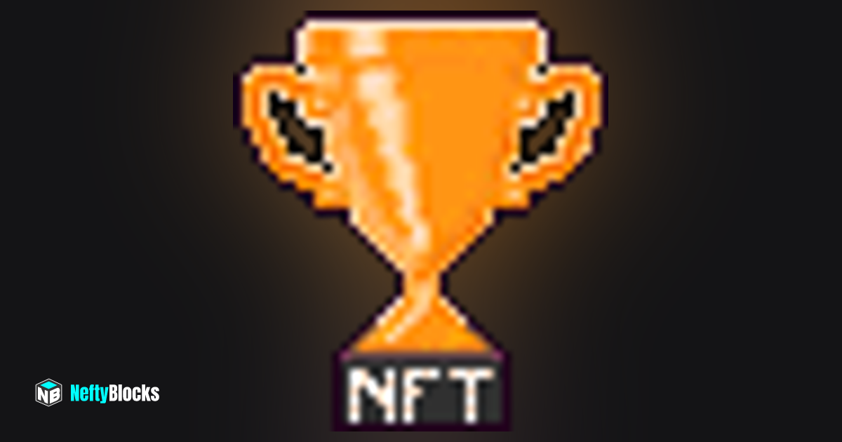 Bronze Trophy #90 | NeftyBlocks | The #1 Trade to Earn NFT Marketplace ...