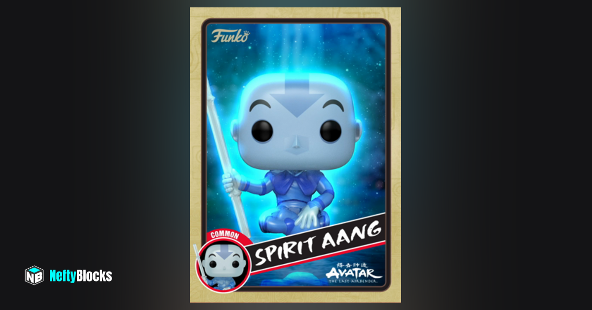 Spirit Aang #3418 | NeftyBlocks | The #1 Trade to Earn NFT Marketplace ...