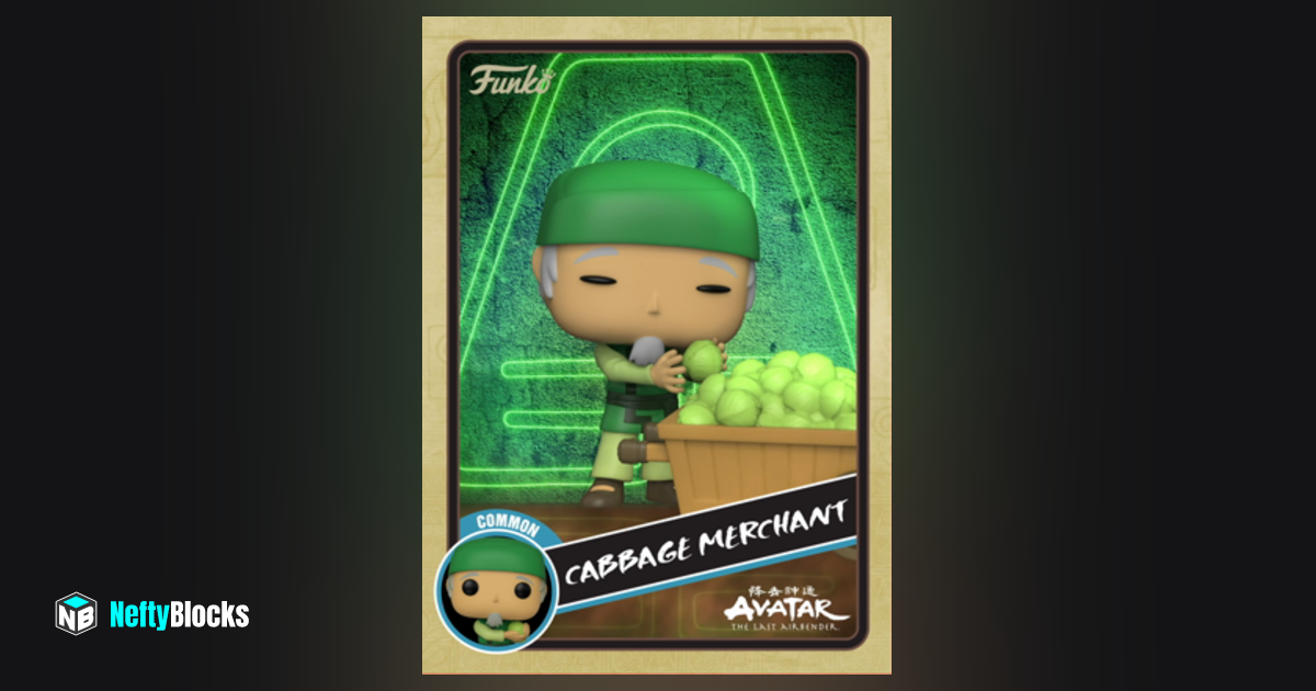 Cabbage Merchant #2825 | NeftyBlocks | The #1 Trade to Earn NFT ...