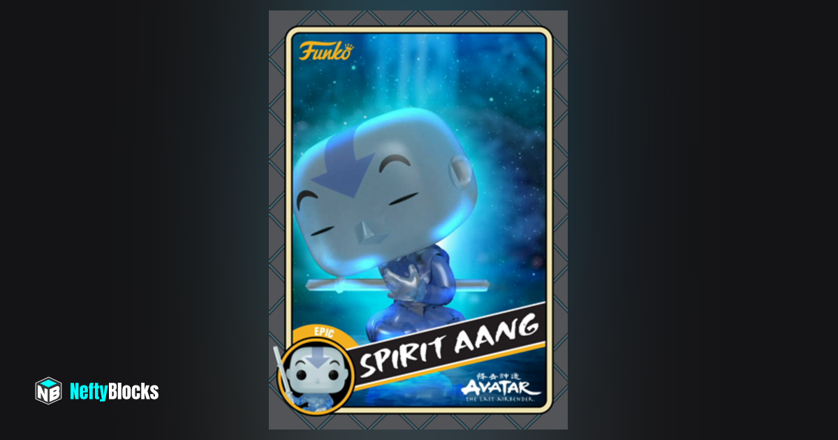 Spirit Aang #136 | NeftyBlocks | The #1 Trade to Earn NFT Marketplace ...
