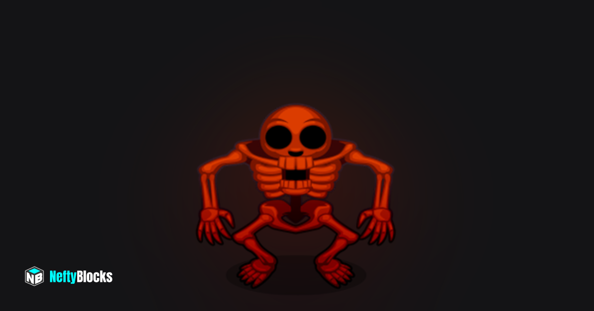 skeleton #4 | NeftyBlocks | The #1 Trade to Earn NFT Marketplace on WAX