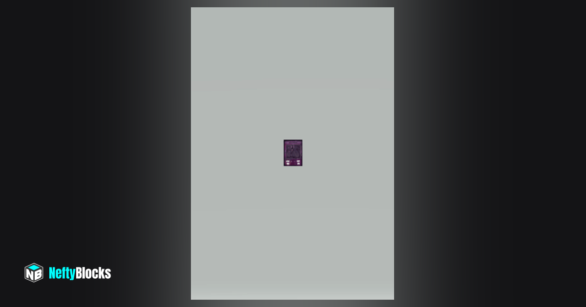 Gran Lord EOS #3 | NeftyBlocks | The #1 Trade to Earn NFT Marketplace on WAX