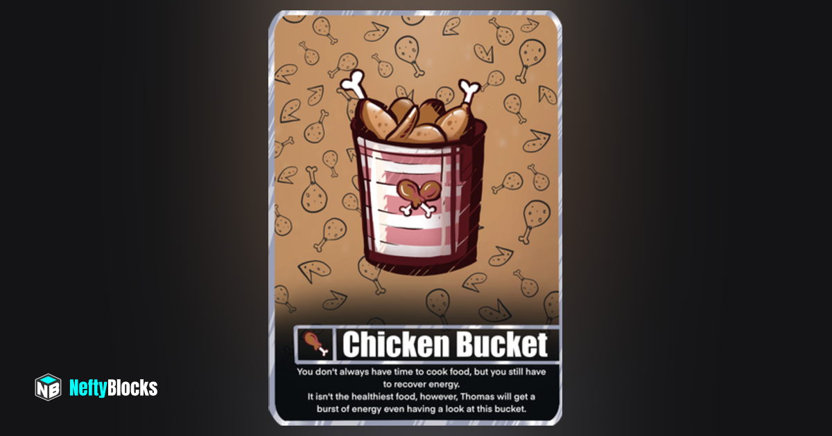 Chicken bucket #333 | NeftyBlocks | The #1 Trade to Earn NFT ...