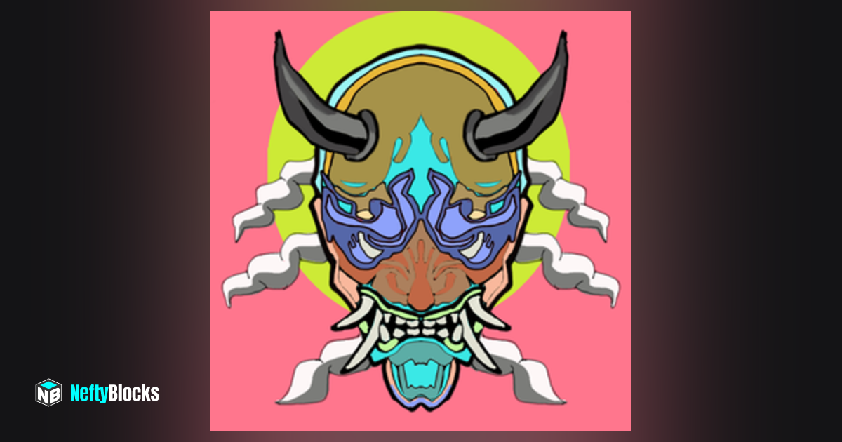 Oni #118 #1 | NeftyBlocks | The #1 Trade to Earn NFT Marketplace on WAX