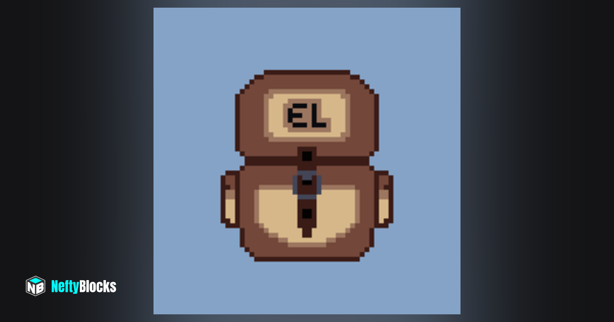 Backpack - Adventurer's Backpack #2420 | NeftyBlocks | The #1 Trade to ...