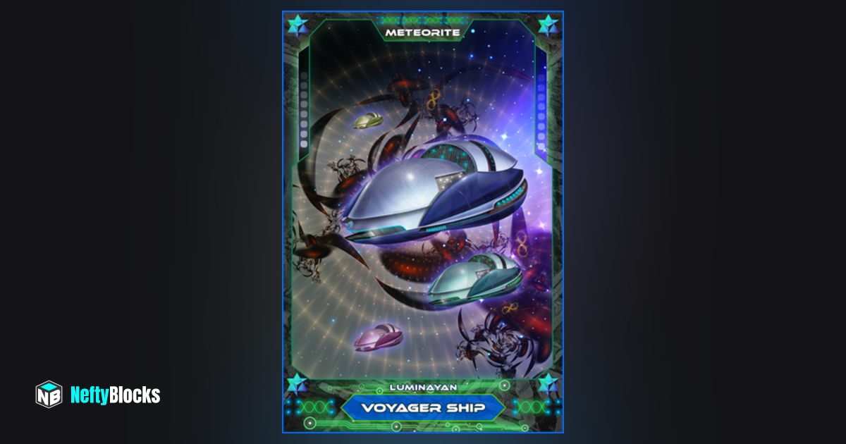 Voyager Ship #420 | NeftyBlocks | The #1 Trade to Earn NFT Marketplace ...