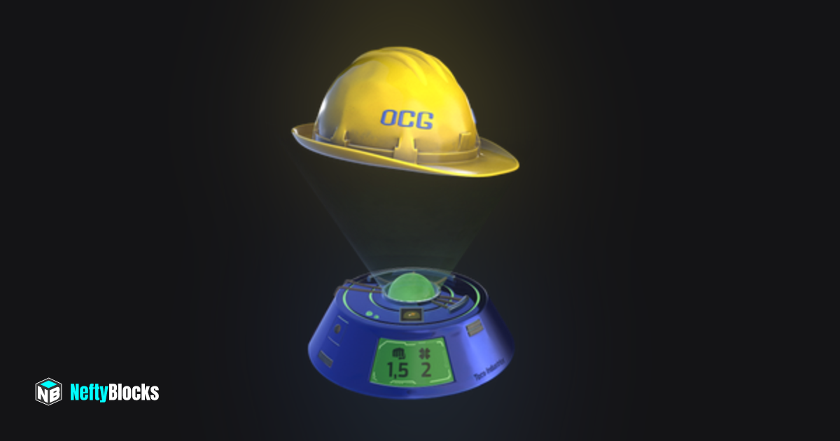 Safety Helmet #2914 | NeftyBlocks | The #1 Trade to Earn NFT ...