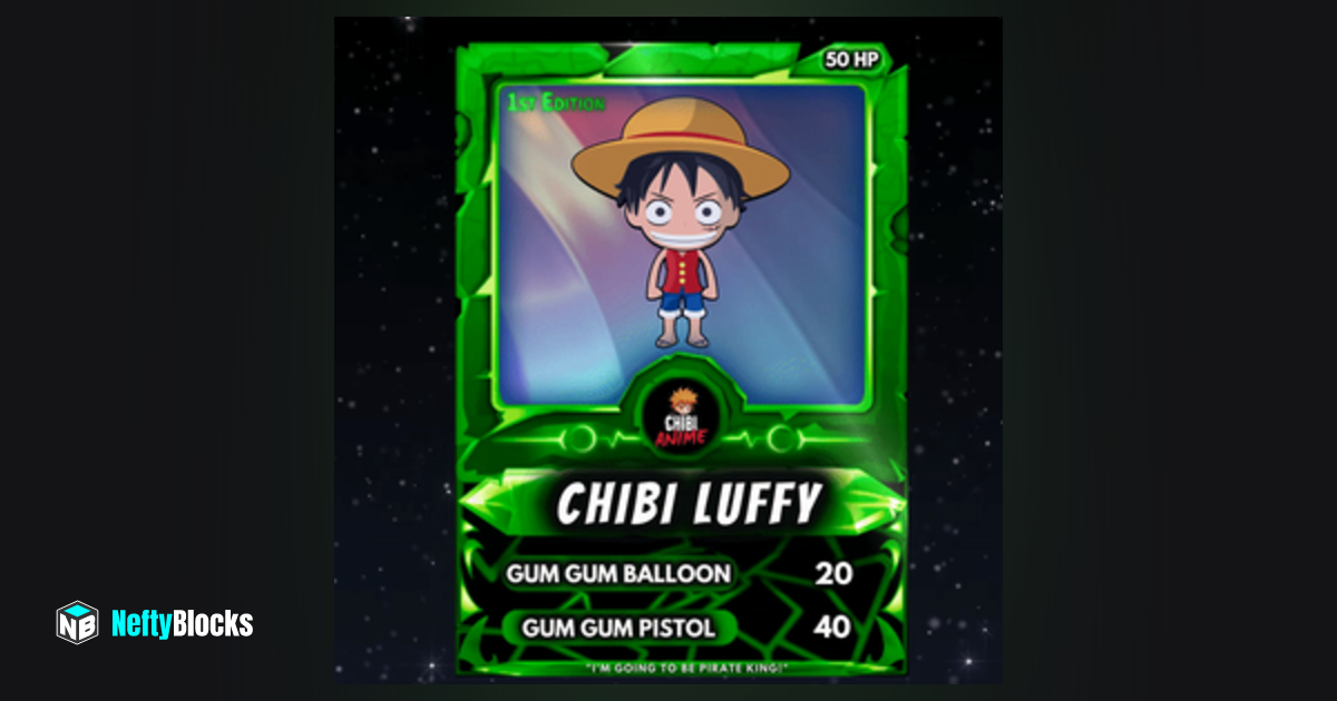 Chibi Luffy | Base | NeftyBlocks | The #1 Trade to Earn NFT Marketplace ...