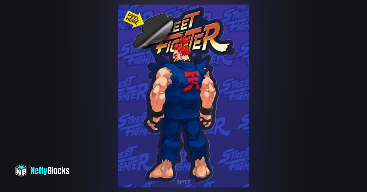Akuma #8 | NeftyBlocks | The #1 Trade to Earn NFT Marketplace on WAX