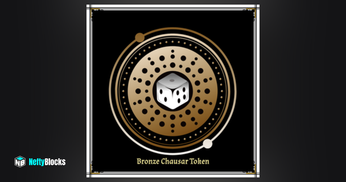 Bronze Chausar Token #222 | NeftyBlocks | The #1 Trade to Earn NFT ...
