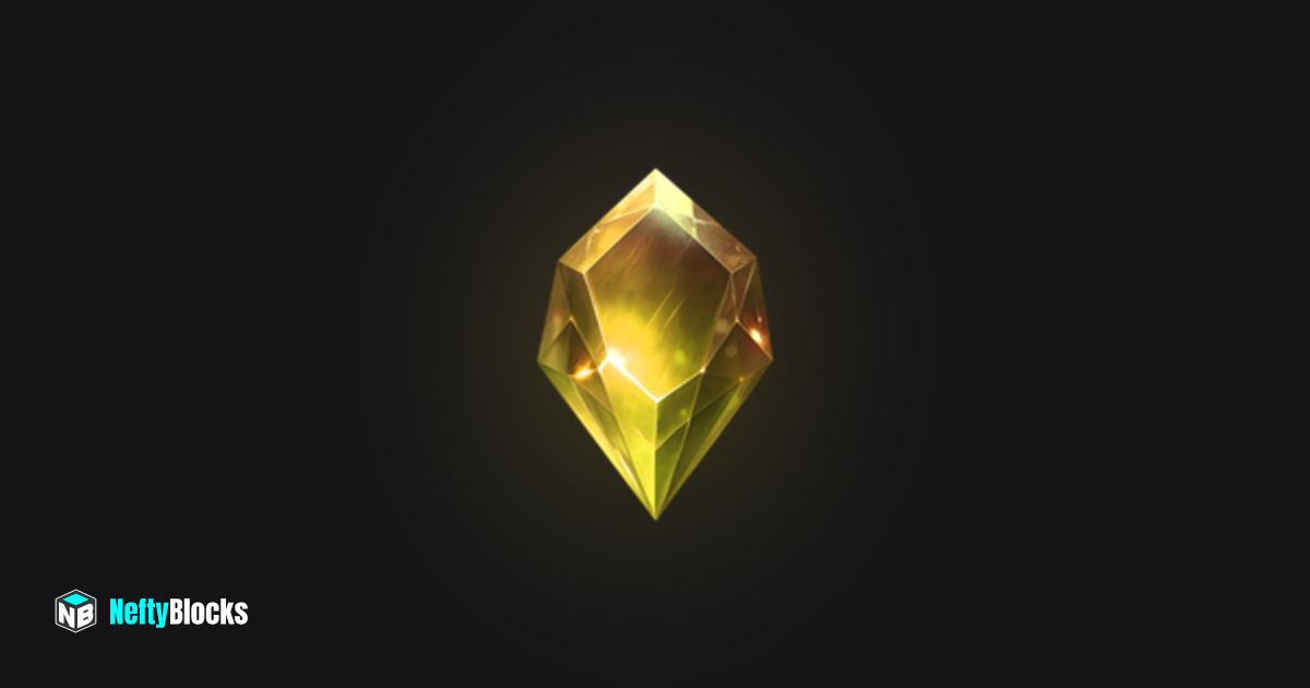 Flawed Topaz | NeftyBlocks | The #1 Trade to Earn NFT Marketplace on WAX