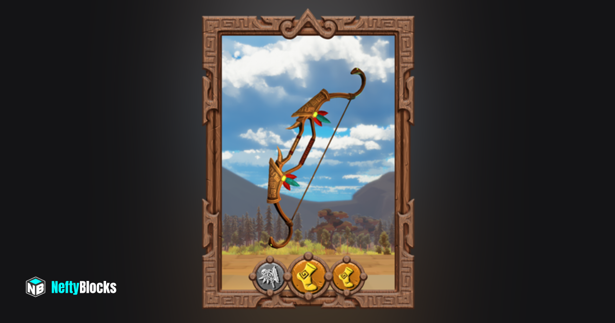 Bow Of Speed #24 | NeftyBlocks | The #1 Trade to Earn NFT Marketplace on WAX