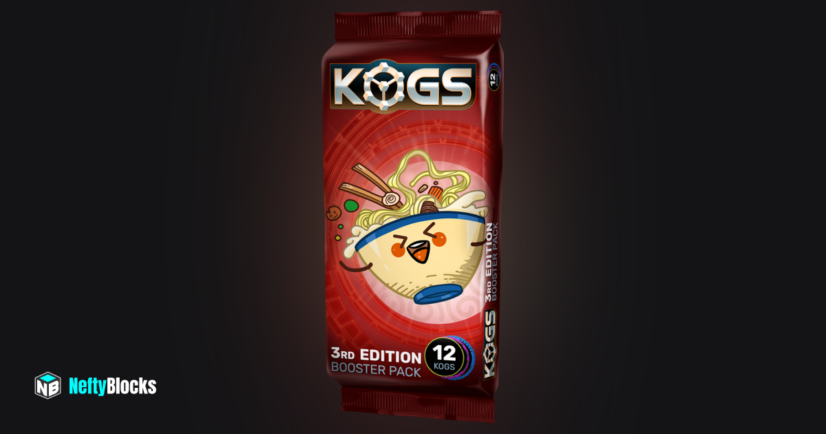 Booster Pack - 3rd Edition #16304 | NeftyBlocks | The #1 Trade to Earn ...