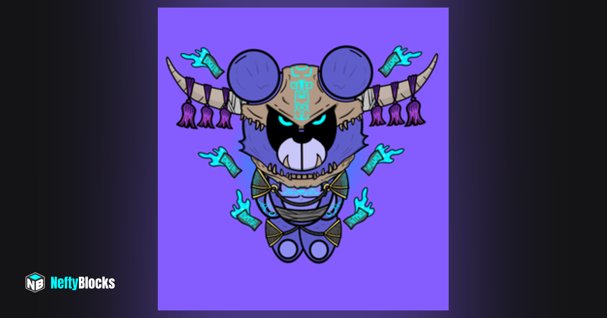 Shaman Master Oni-Kuma #5 | NeftyBlocks | The #1 Trade to Earn NFT ...