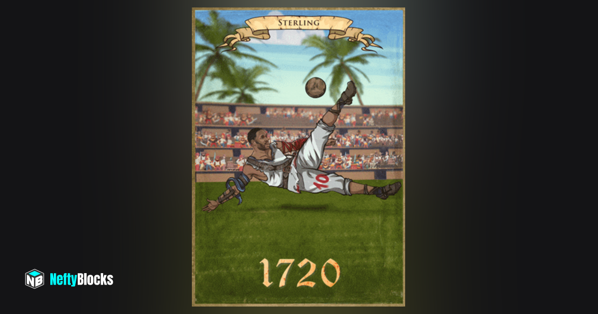 Sterling #11 | NeftyBlocks | The #1 Trade to Earn NFT Marketplace on WAX