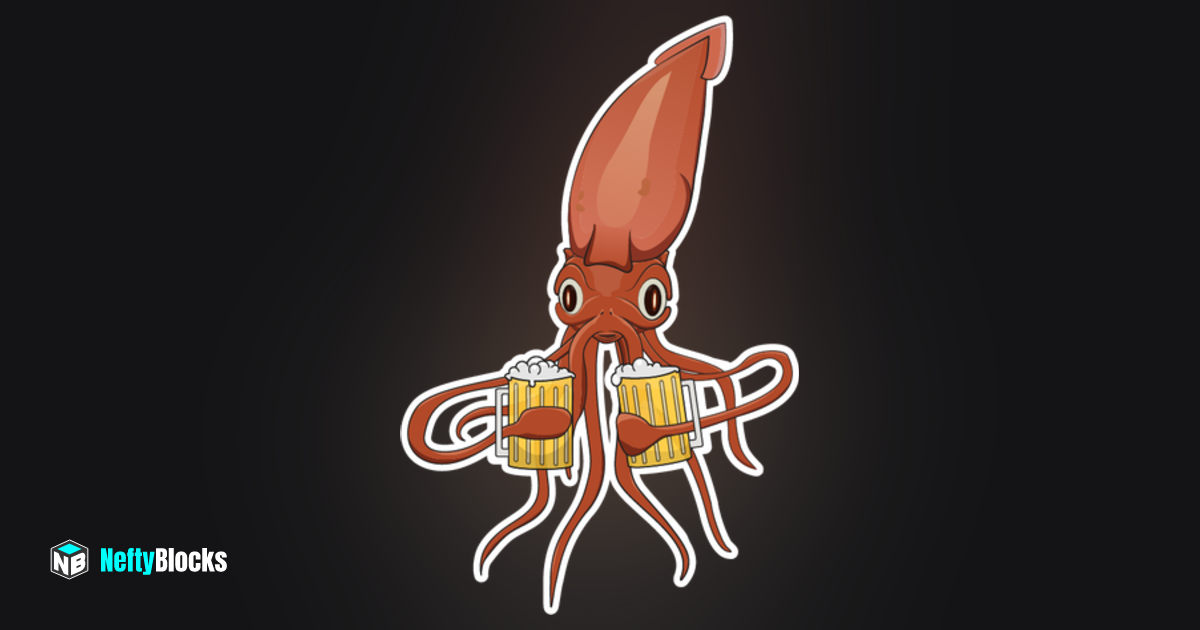 Mr. Squid - Oktoberfest | NeftyBlocks | The #1 Trade to Earn NFT Marketplace on WAX