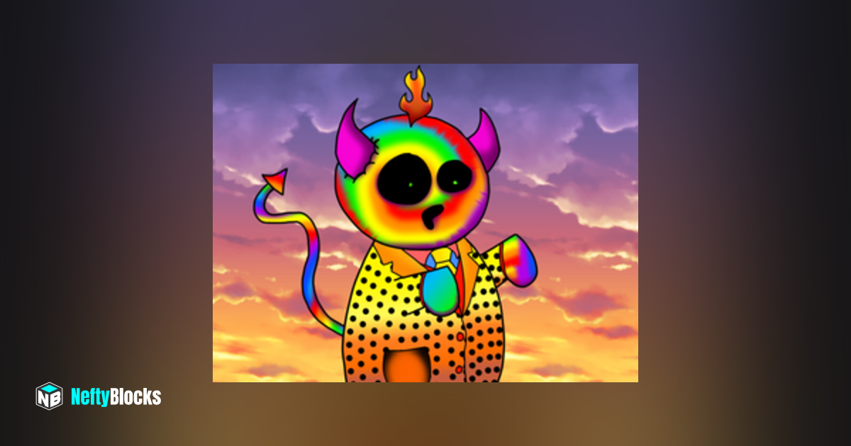 Tie Dye 24 | NeftyBlocks | The #1 Trade to Earn NFT Marketplace on WAX