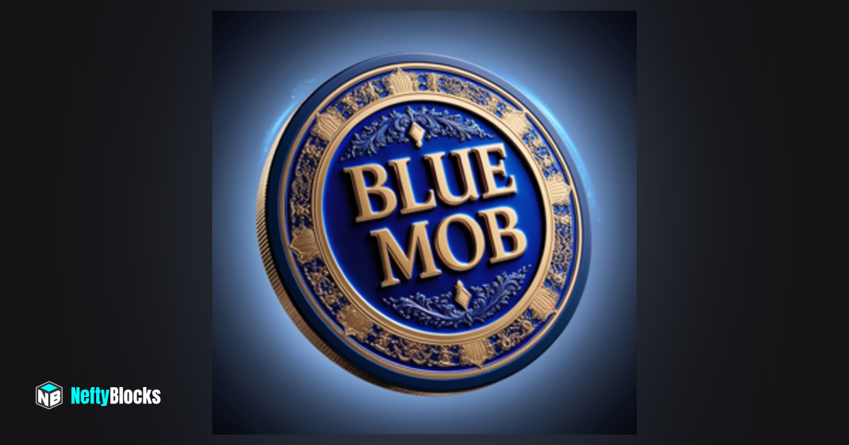 Blue Mob coin | NeftyBlocks | The #1 Trade to Earn NFT Marketplace on WAX