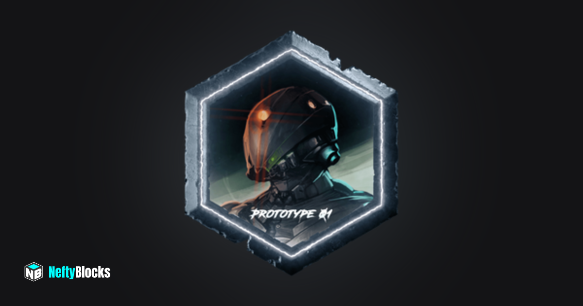 Prototype 01 #249 | NeftyBlocks | The #1 Trade to Earn NFT Marketplace on WAX