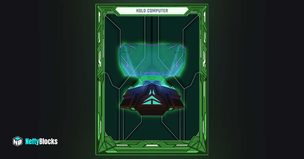 Holo-Computer #3507 | NeftyBlocks | The #1 Trade to Earn NFT ...