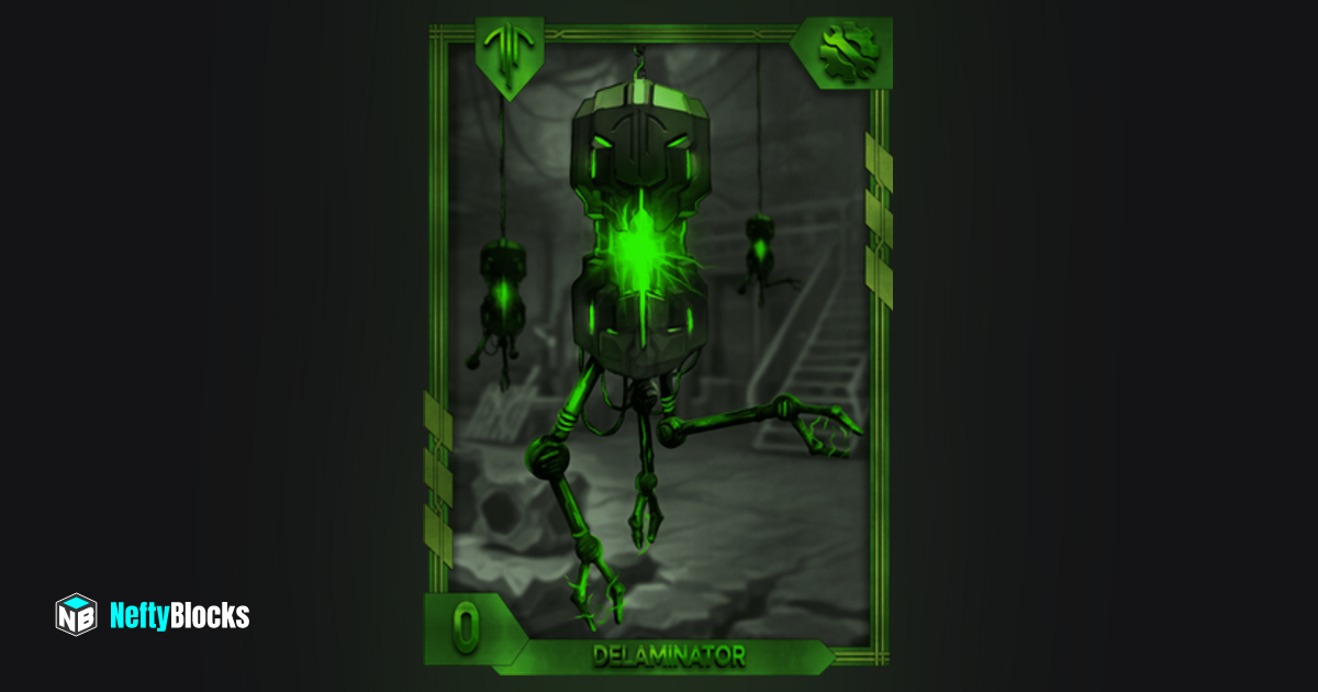 Delaminator #490 | NeftyBlocks | The #1 Trade to Earn NFT Marketplace ...