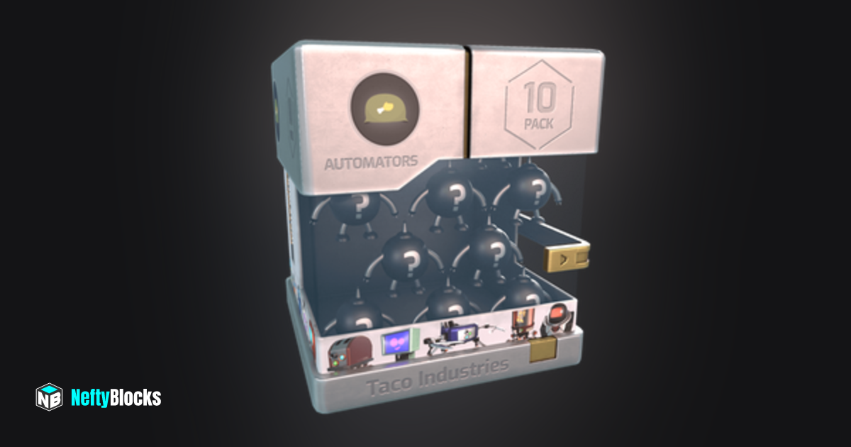 Automators Whale Pack - Series One | NeftyBlocks | The #1 Trade to Earn NFT Marketplace on WAX