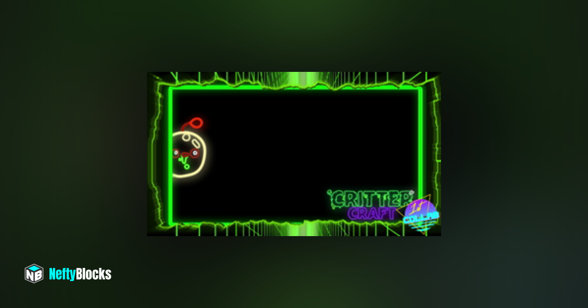 Critter Craft #139 | NeftyBlocks | The #1 Trade to Earn NFT Marketplace ...