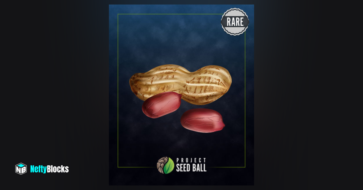 Peanut #196 | NeftyBlocks | The #1 Trade to Earn NFT Marketplace on WAX