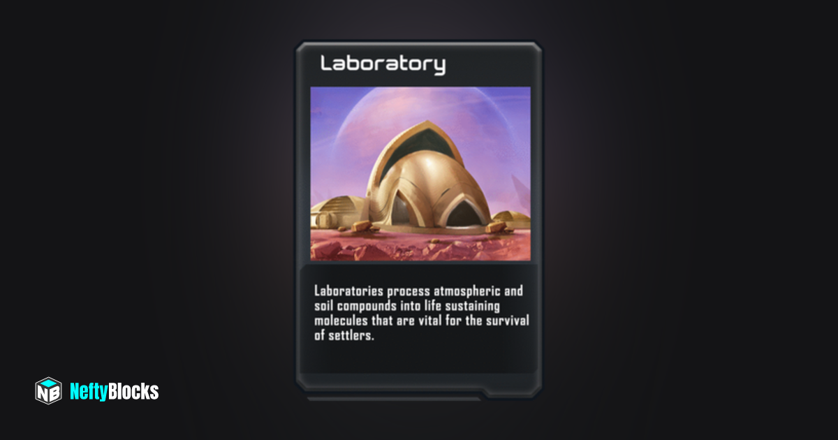Common Laboratory #467 | NeftyBlocks | The #1 Trade to Earn NFT ...