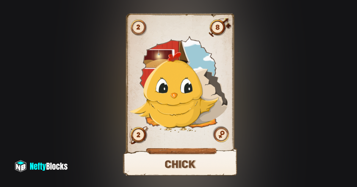 Chick #9259 | NeftyBlocks | The #1 Trade to Earn NFT Marketplace on WAX